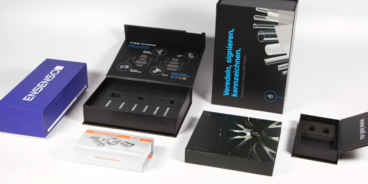 Verpackungen für Industrieprodukte, Präsentationsverpackung